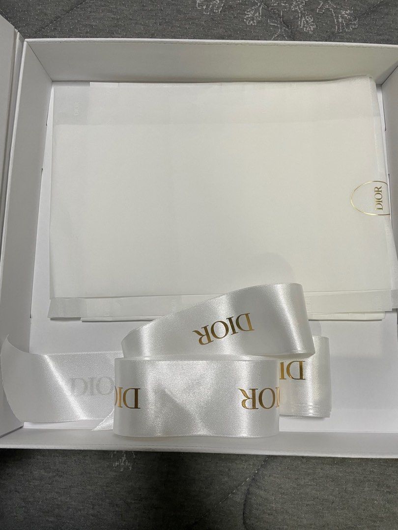 Dior Magnetic Box with Ribbon, Luxury, Accessories on Carousell