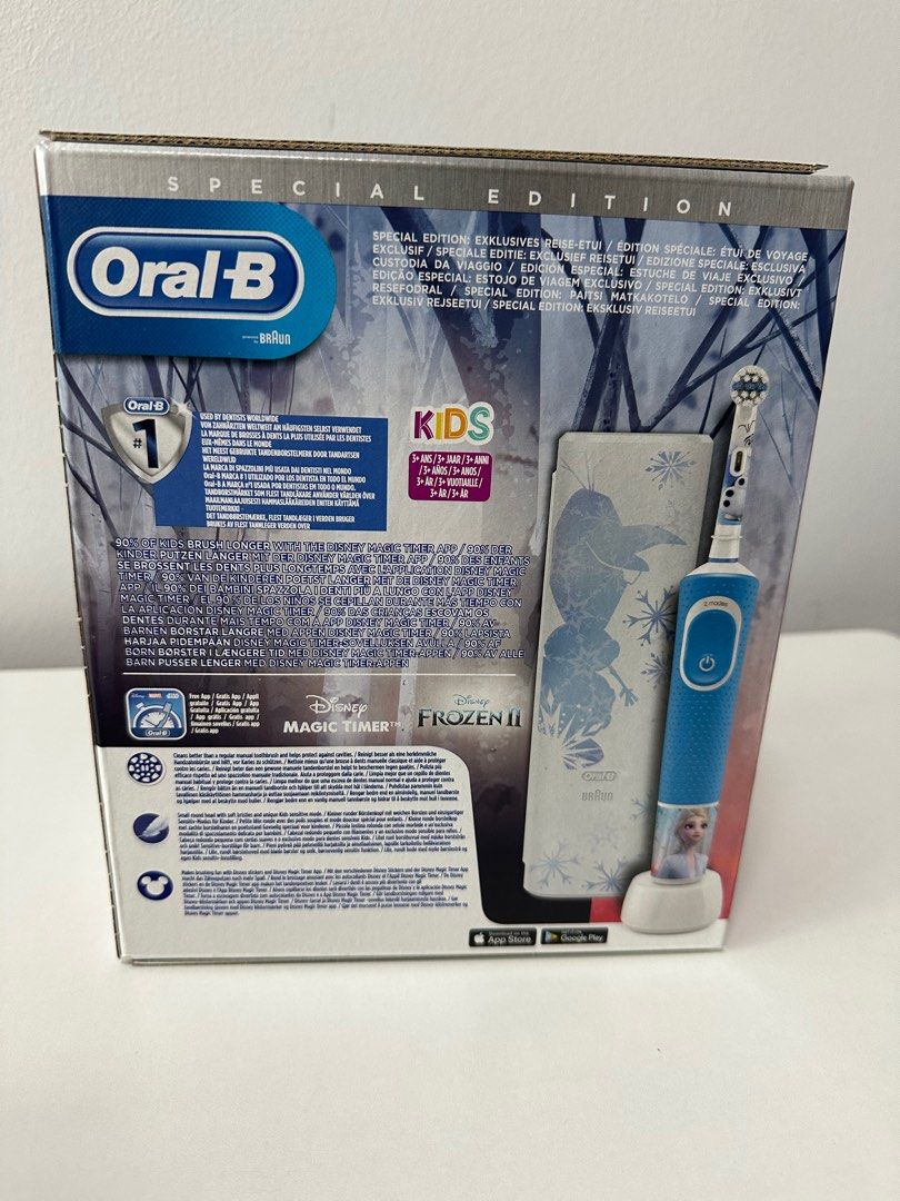 Disney Frozen 2 Oral-B Braun Rechargeable Toothbrush Limited Edition ...