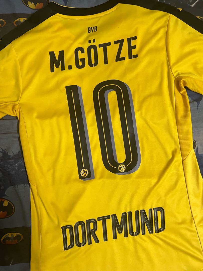 Dortmund Mario Gotze, Men's Fashion, Activewear on Carousell