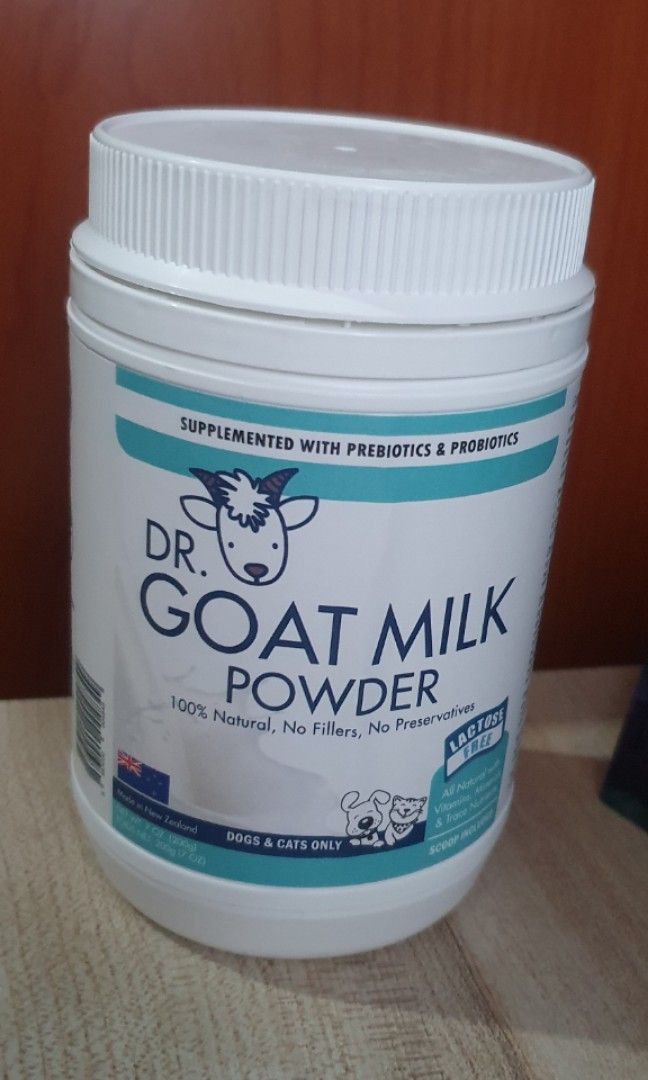 DR. GOAT MILK POWDER, Pet Supplies, Pet Food on Carousell