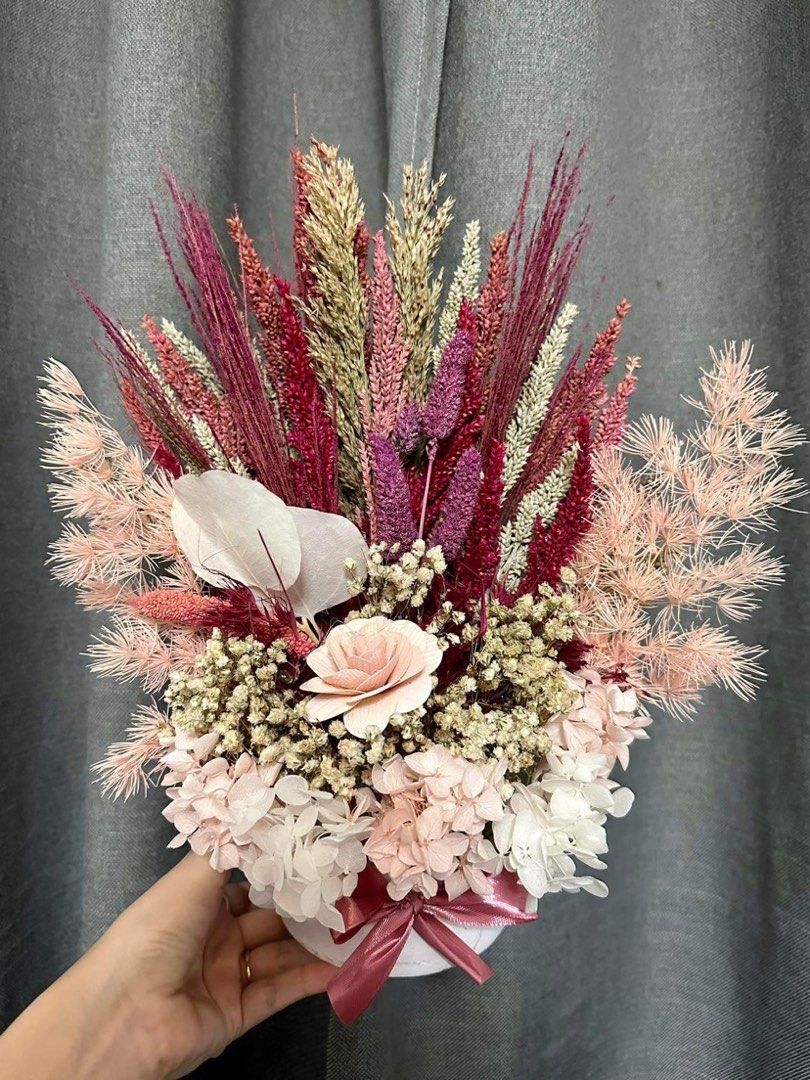 Dried Flower Arrangement on Carousell