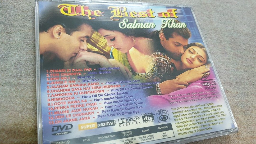 DVD VCD CD Hindustan Salman Khan, Hobbies & Toys, Music & Media, CDs & DVDs on Carousell