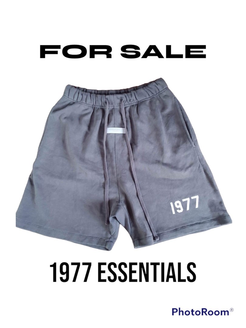 Essentials 1977 Shorts, Men's Fashion, Bottoms, Shorts on Carousell