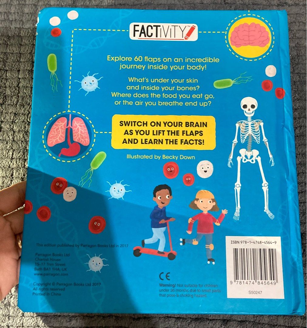 Factivity Your Amazing Body: Discover 70 Flaps and 100+ Facts, Hobbies ...