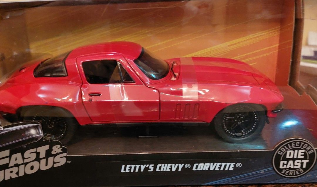 Fast & Furious Letty's Chevy Corvette 1:24, Hobbies & Toys, Toys ...