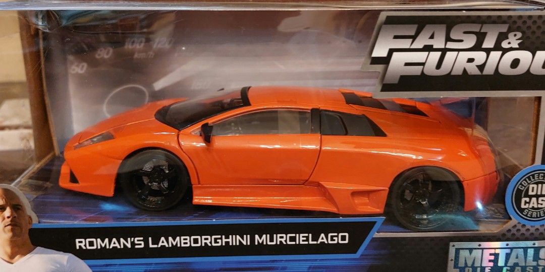 Fast & Furious Roman's Lambo Murcielago 1:24, Hobbies & Toys, Toys ...