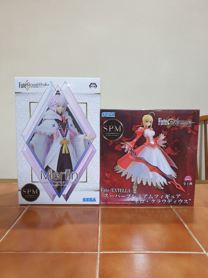 Fate - SEGA SPM - FGO Merlin (Caster) & F/E Nero Claudius (Red Saber ...