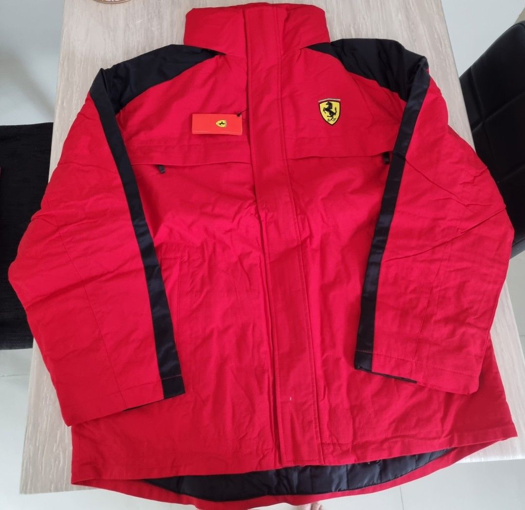 Ferrari Formula One F1 Winter Jacket (M Size), Men's Fashion, Coats ...