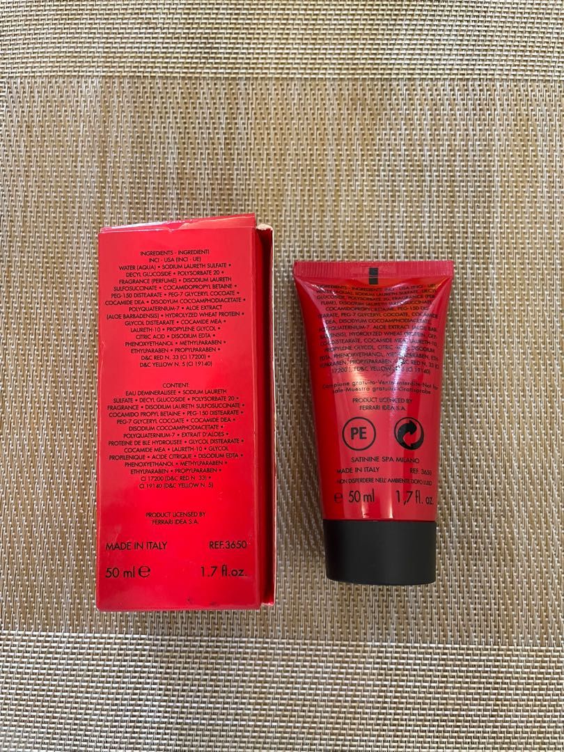 Ferrari Shower Gel, Beauty & Personal Care, Bath & Body, Bath on Carousell