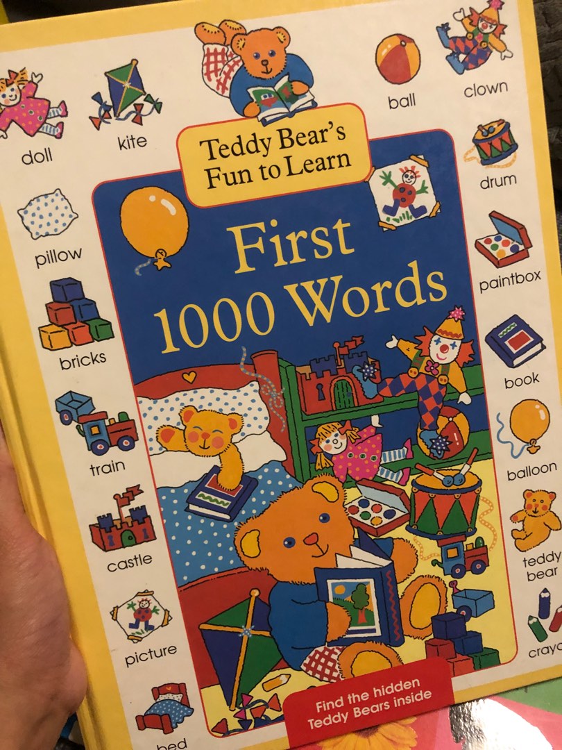 First 1000 Words Book, Hobbies & Toys, Books & Magazines, Children's ...