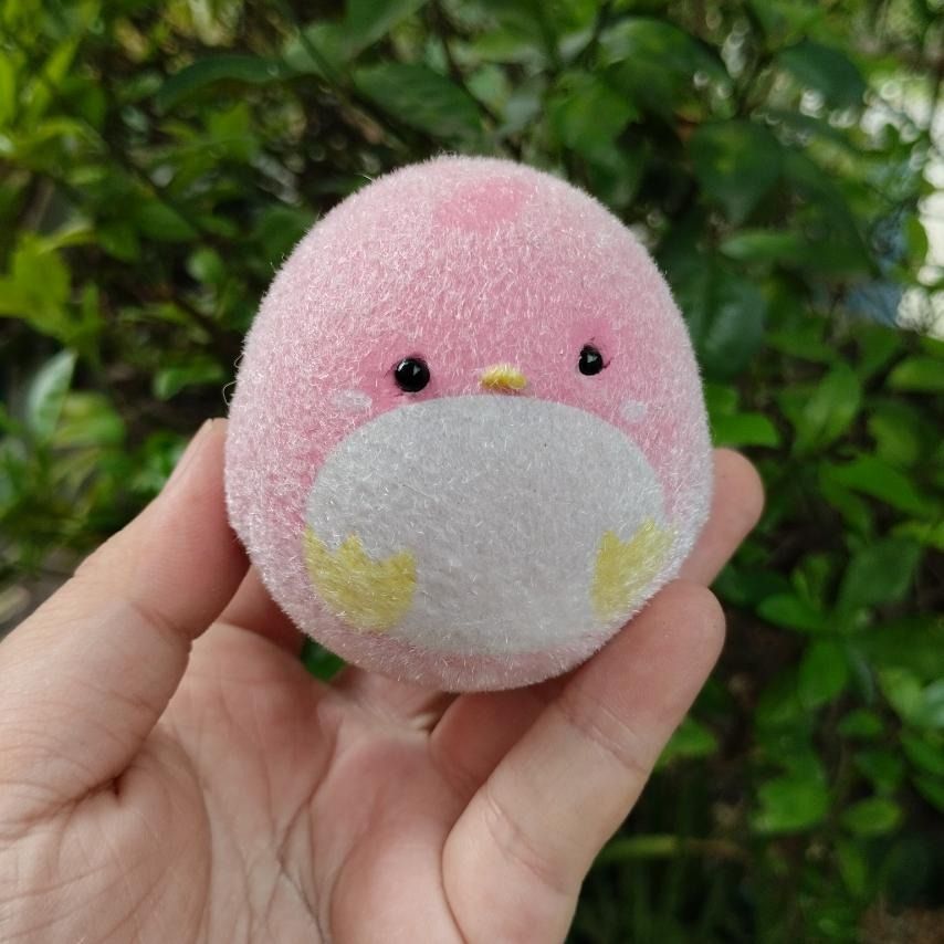 Fluffy Pink Bird Squeeze Ball, Hobbies & Toys, Toys & Games on Carousell