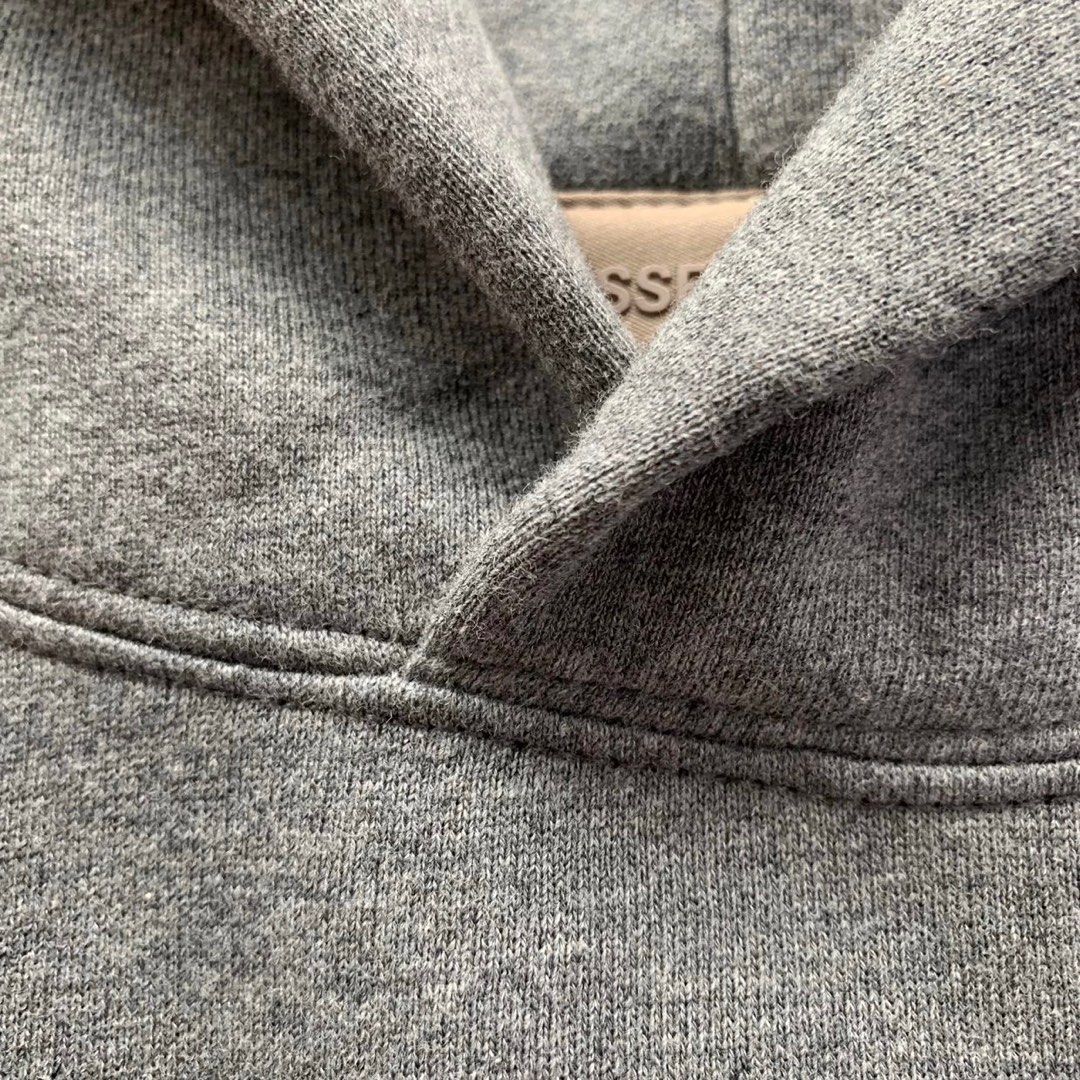 FOG Essentials Embossed 1977 Logo Hoodie SS22, Men's Fashion, Tops ...