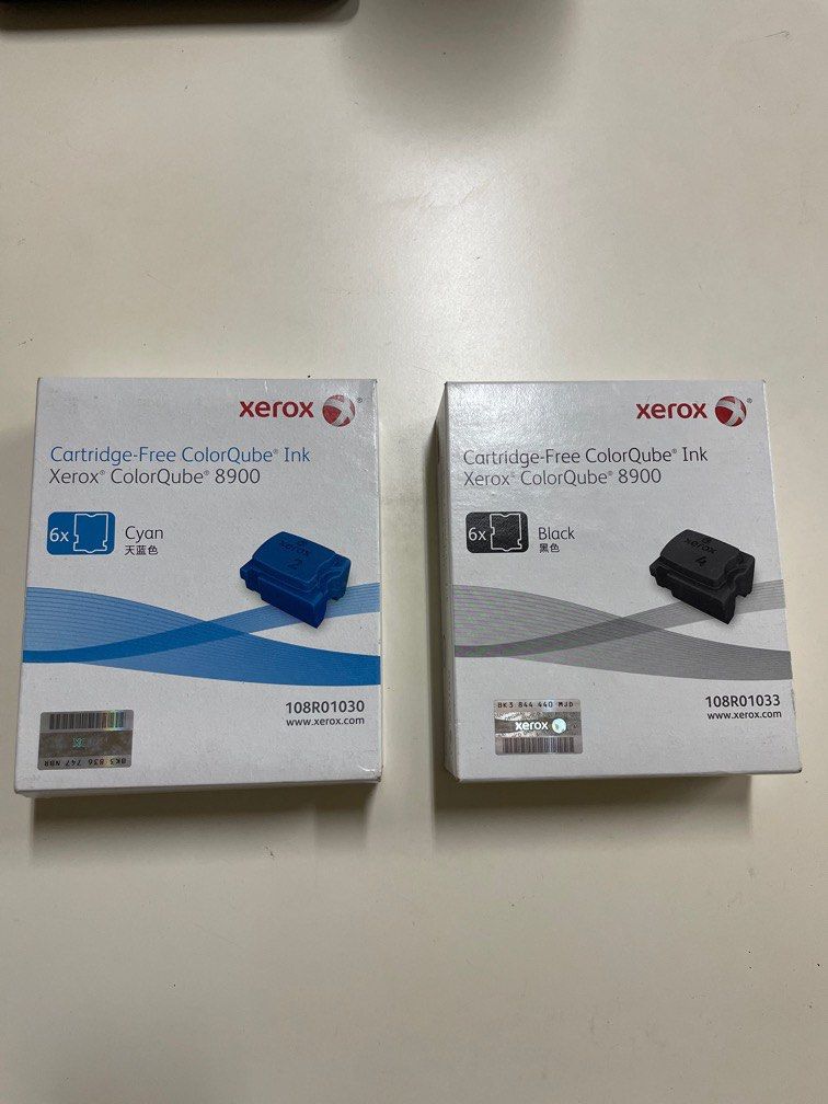 FUJI XEROX COLORCUBE 8900 SET OF SEALED OEM BOXES WITH 6 STICKS ...