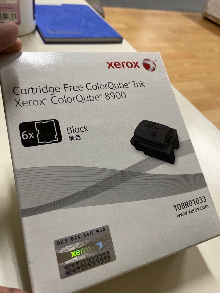 FUJI XEROX COLORCUBE 8900 SET OF SEALED OEM BOXES WITH 6 STICKS ...