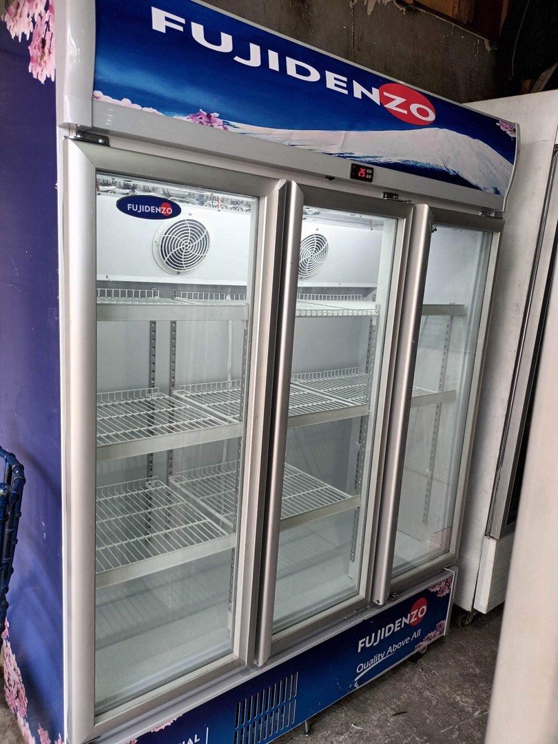 Fujidenzo 3 Door Chiller, Food & Drinks, Chilled & Frozen Food on Carousell
