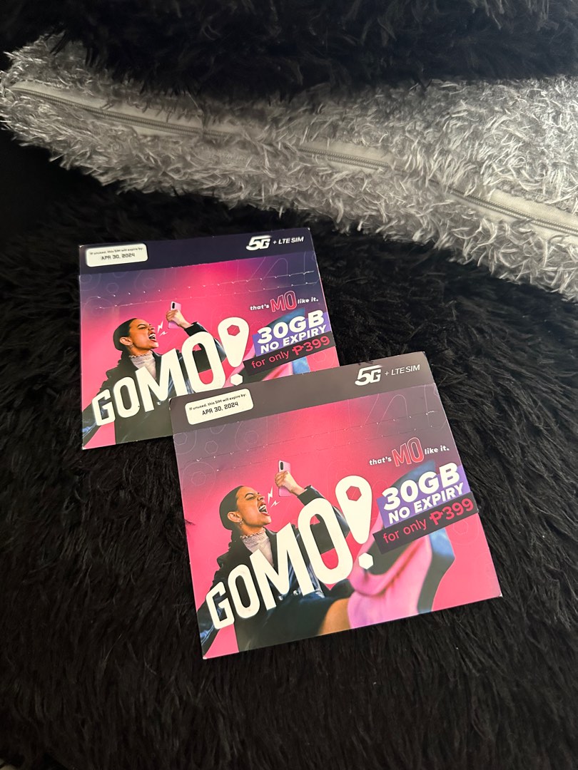 GOMO SIM 30GB NO EXPIRY, Mobile Phones & Gadgets, Mobile & Gadget ...