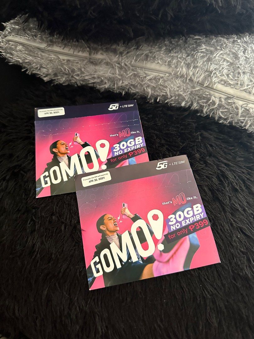 GOMO SIM 30GB NO EXPIRY, Mobile Phones & Gadgets, Mobile & Gadget ...