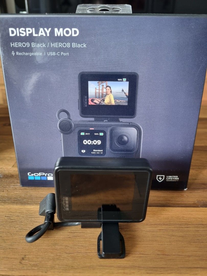 GOPRO HERO 8 BLACK + MEDIA & DISPLAY MOD PACKAGE, Photography, Cameras ...