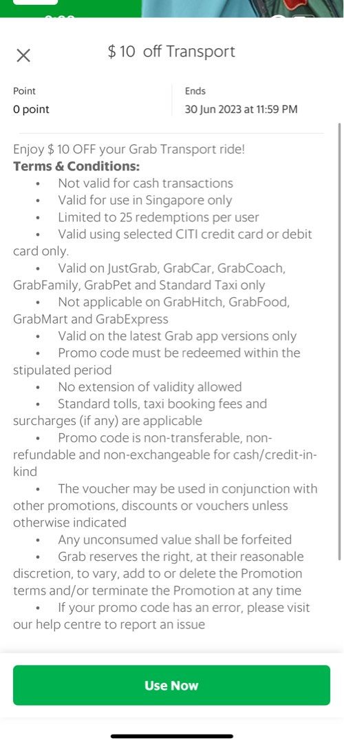 Grab Ride vouchers, Tickets & Vouchers, Vouchers on Carousell