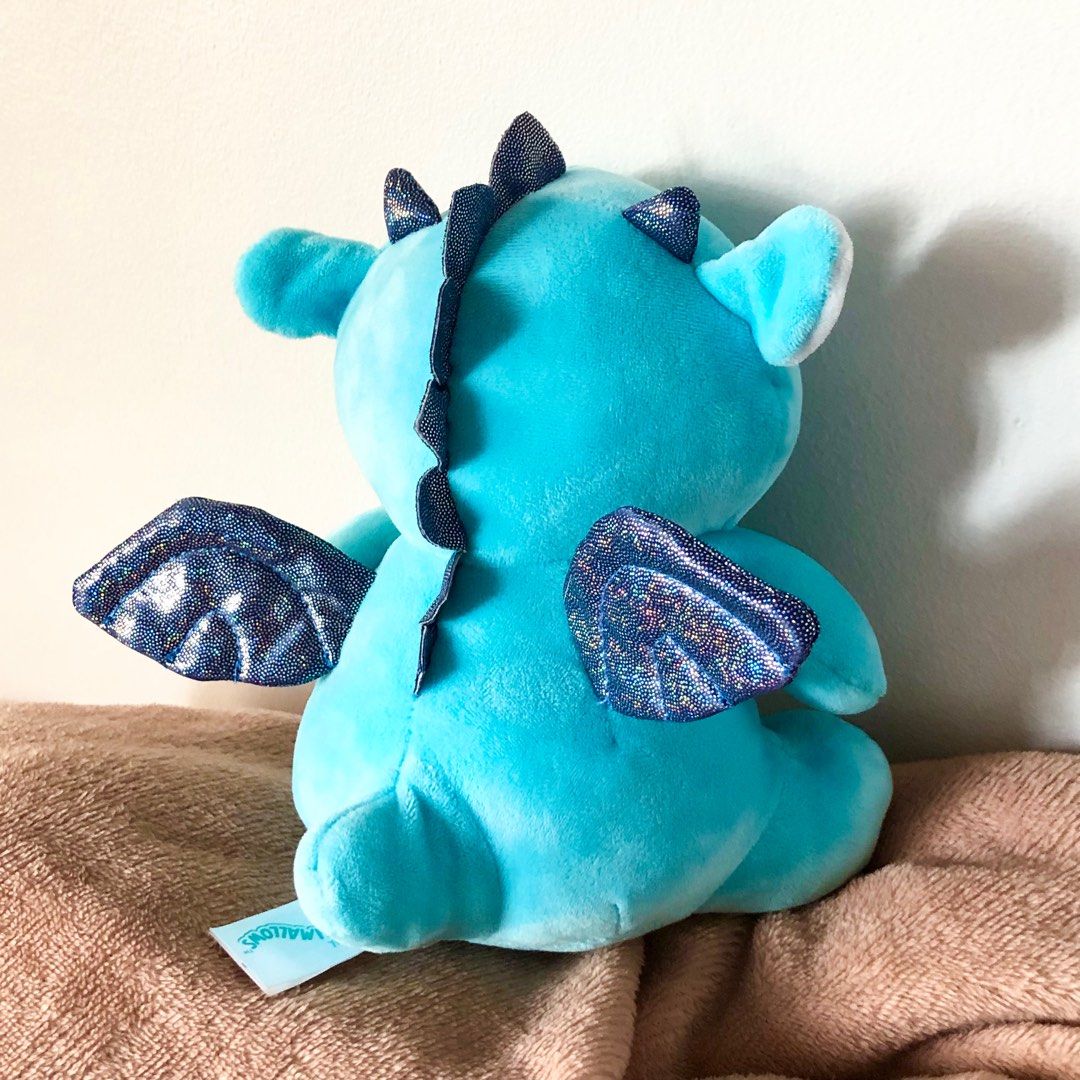 Grey the blue dragon Squishmallows (squeeze mallows edition), Hobbies ...