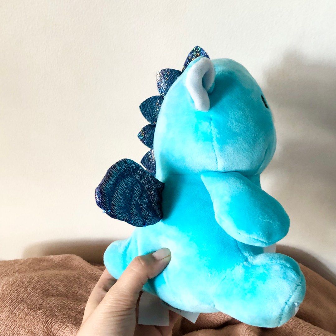 Grey the blue dragon Squishmallows (squeeze mallows edition), Hobbies ...