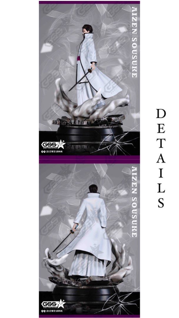 GSS Studio - Bleach Series 01 - Sosuke Aizen, Hobbies & Toys, Toys ...