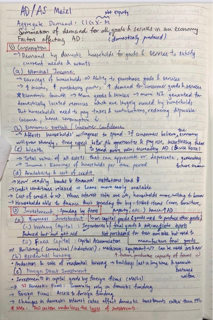 H2 JC Economics Notes, Hobbies & Toys, Books & Magazines, Assessment ...