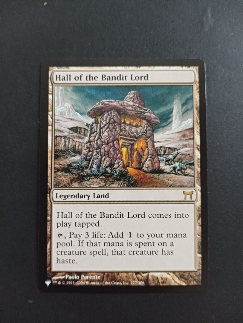 Hall of the Bandit Lord (MTG card), Hobbies & Toys, Toys & Games on ...