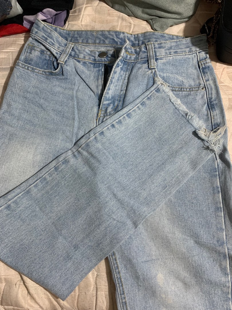 Hard Denim Jeans, Women's Fashion, Bottoms, Jeans on Carousell