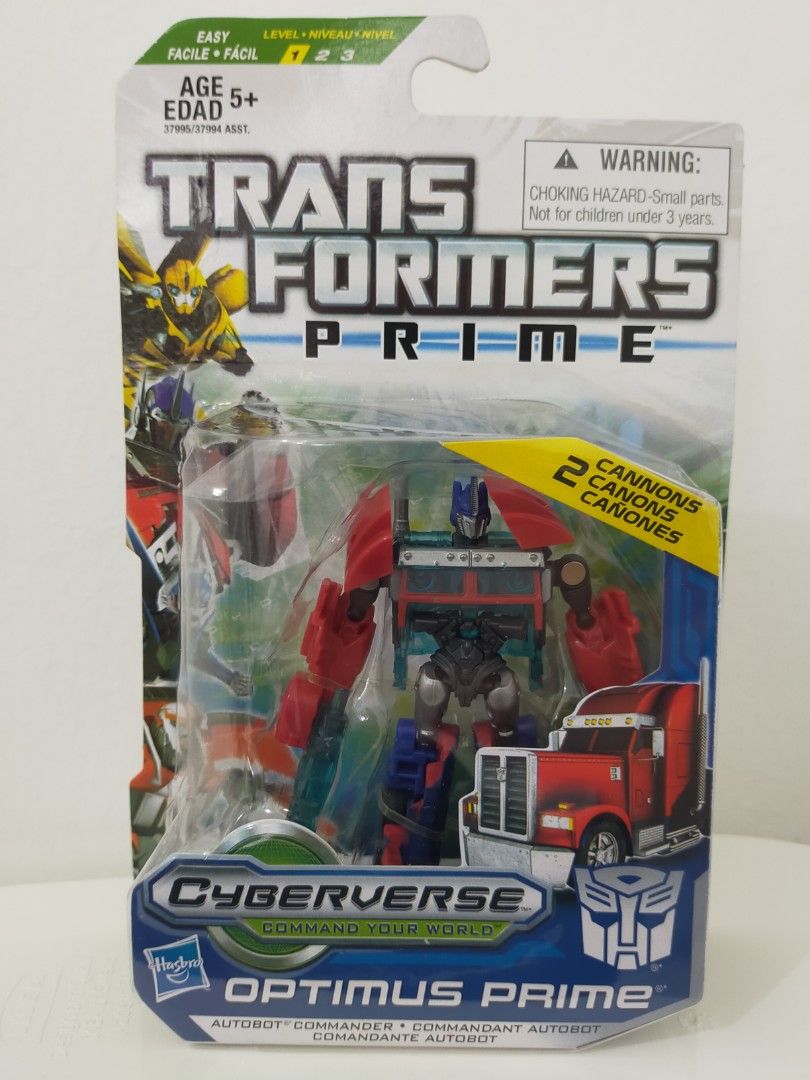 (Hasbro) Transformers Prime Cyberverse: Optimus Prime, Hobbies & Toys ...