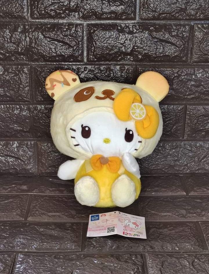 Hello Kitty Panda Yellow, Hobbies & Toys, Toys & Games on Carousell
