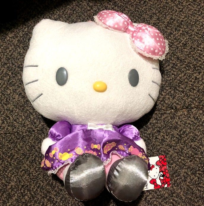 Hello Kitty Violet Dress, Hobbies & Toys, Toys & Games on Carousell
