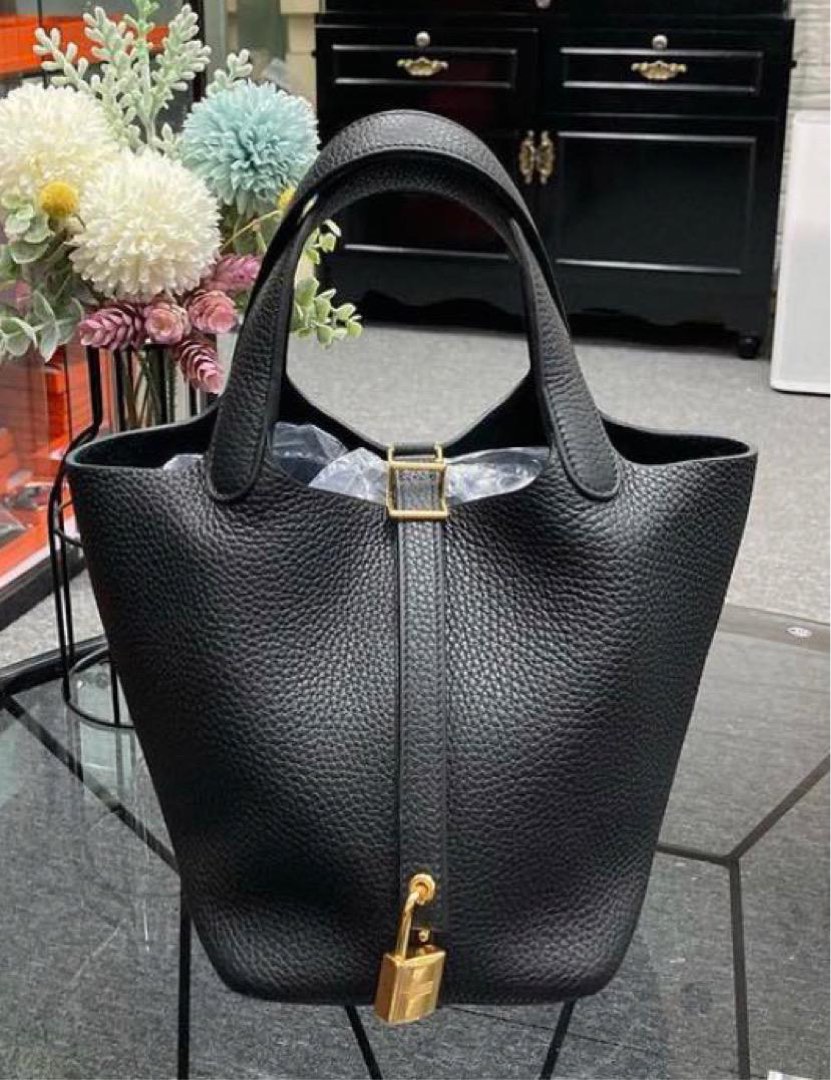 Hermes Picotin 18 Black GHW BNIB, Luxury, Bags & Wallets on Carousell