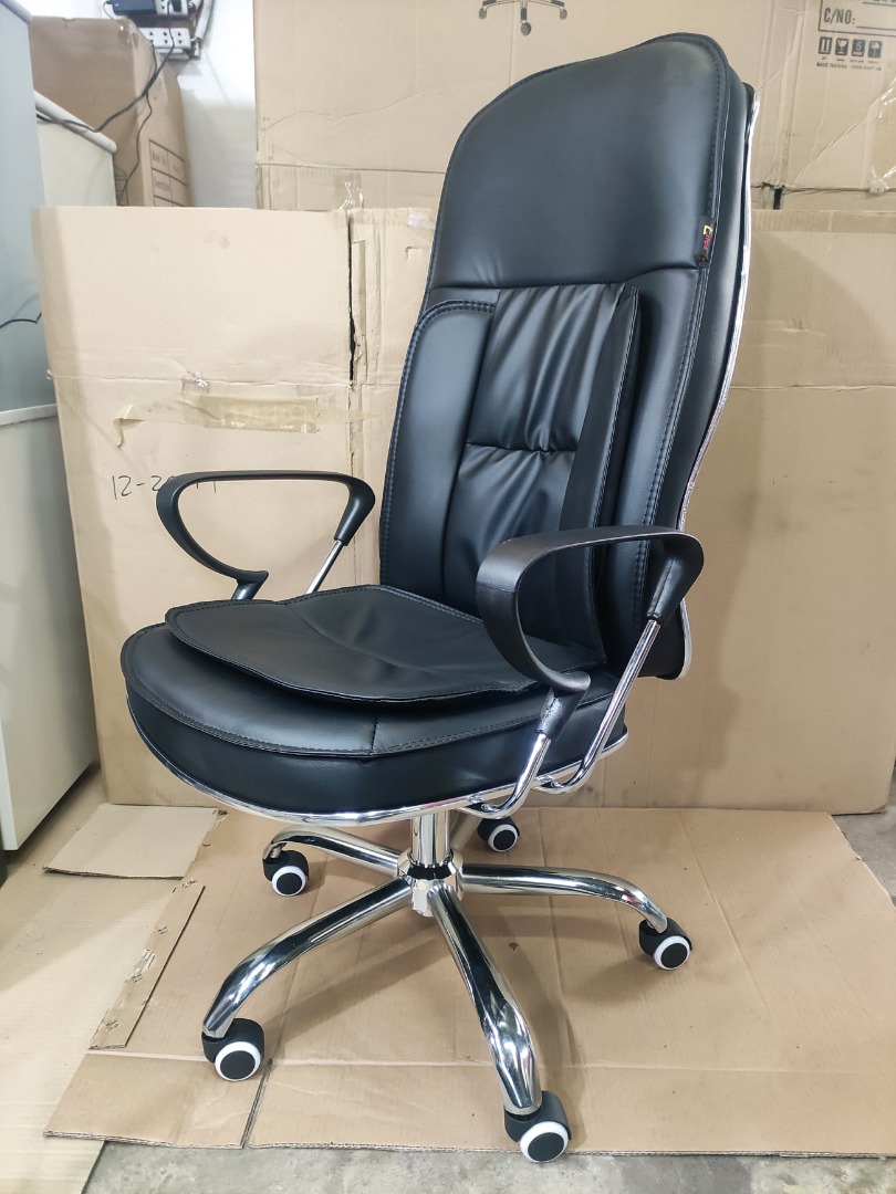 HIGH BACK EXECUTIVE CHAIR , BRAND NEW, Furniture & Home Living, Office ...