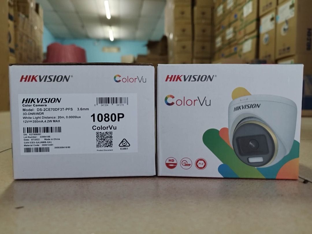 HIKVISION TVI-8CH4D4B-2MP-ColorVu 8CH Package Kit 2MP, Furniture & Home Living, Security & Locks ...