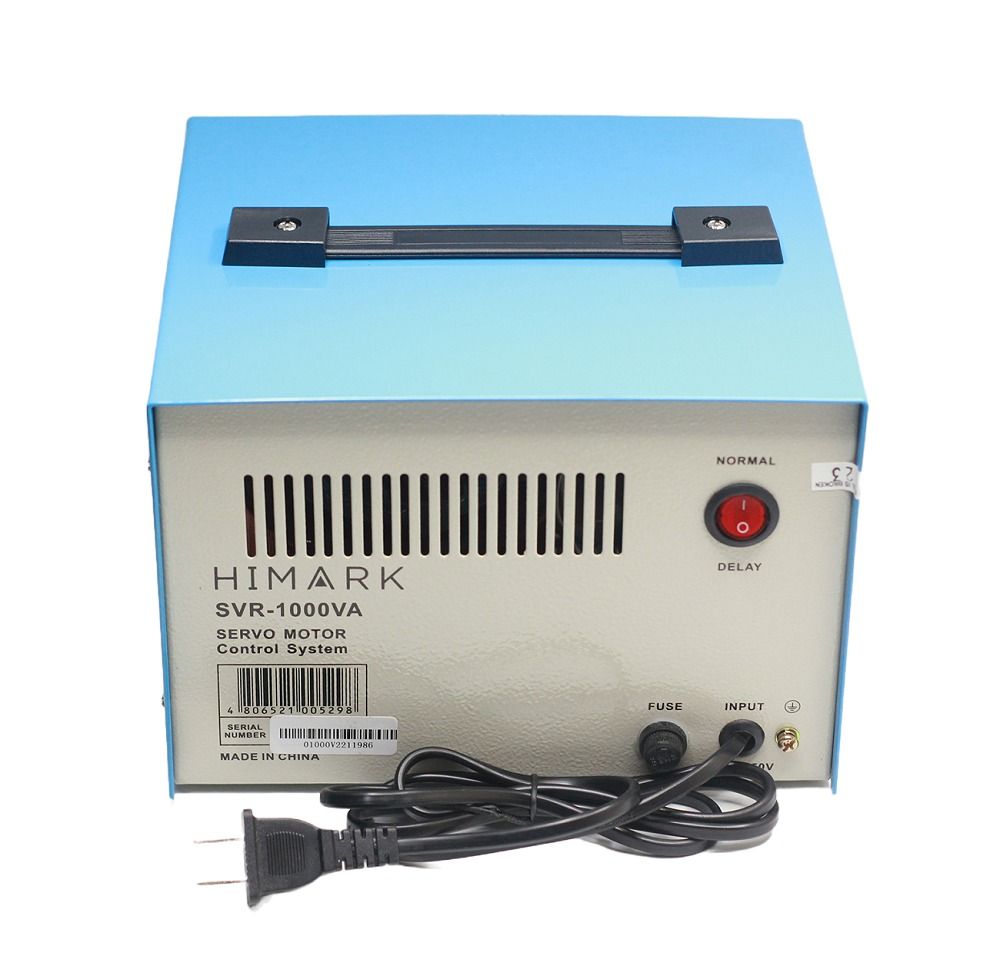 HIMARK VALUE SERIES SVR-1000VA, 800W 4.5A AVR 110V-220V, SERVO MOTOR ...