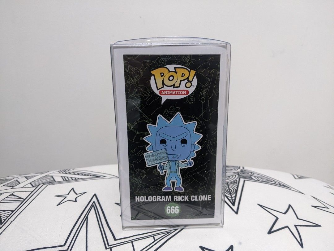 Hologram Rick Clone Rick and Morty Special Edition Glow in the Dark ...