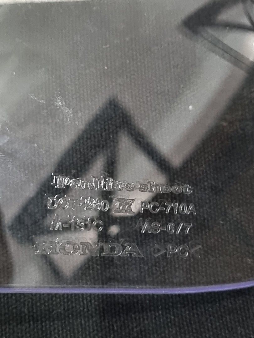 Honda X adv 750 windshield (original), Motorcycles, Motorcycle ...
