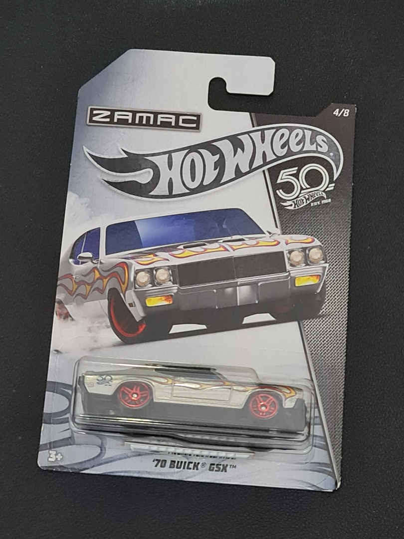 HOT WHEELS 50th Anniversary ZAMAC '70 Buick GSX, Hobbies & Toys, Toys ...