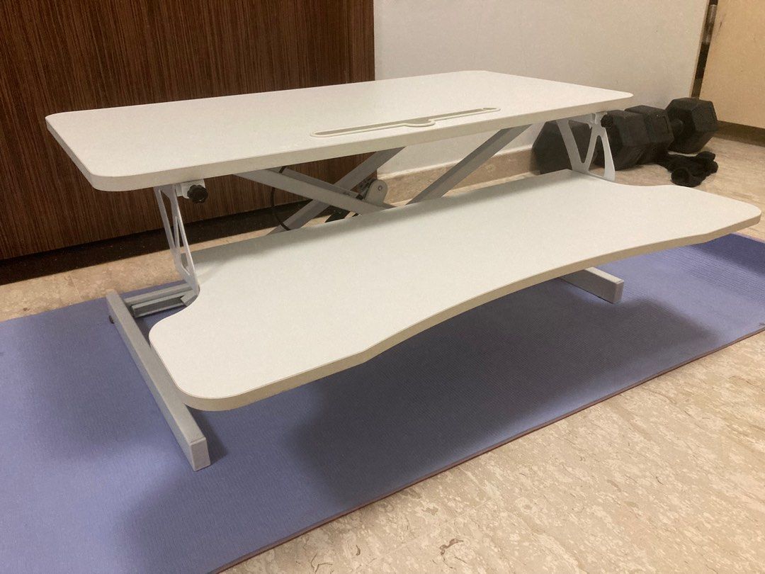 Hydraulic table Ergonomic , Furniture & Home Living, Furniture, Tables ...
