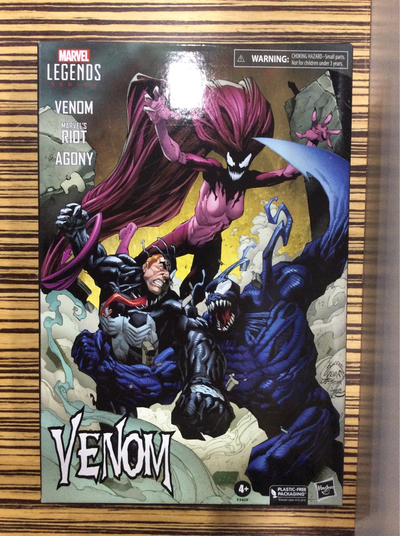 Marvel Legends Series - Marvel Comics - Venom, Riot & Agony, Hobbies ...