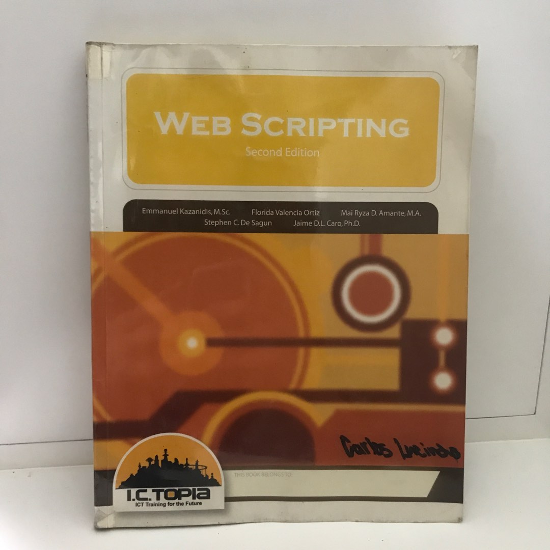 Ic Topia Web Scripting Second Edition Hobbies And Toys Books
