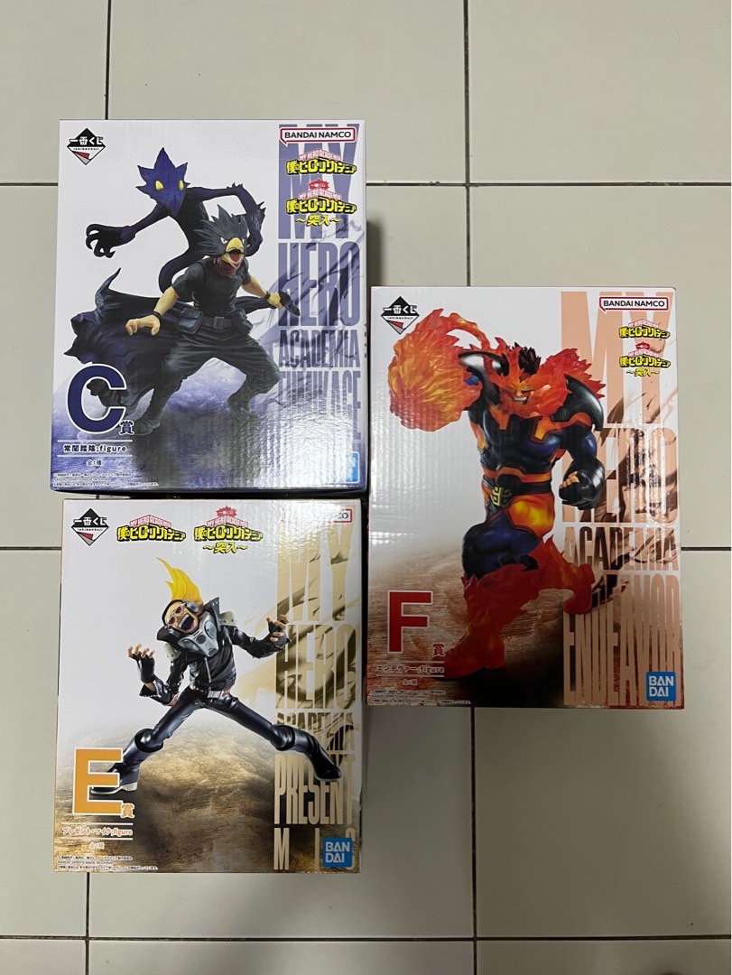 Ichiban Kuji - My Hero Academia Rushing Present Mic Endeavour Fumikage ...