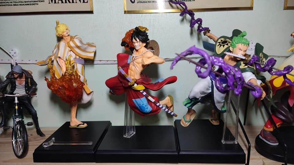 Ichiban Kuji/Bandai Full Force - Monster Trio (Zoro, Sanji & Luffy ...