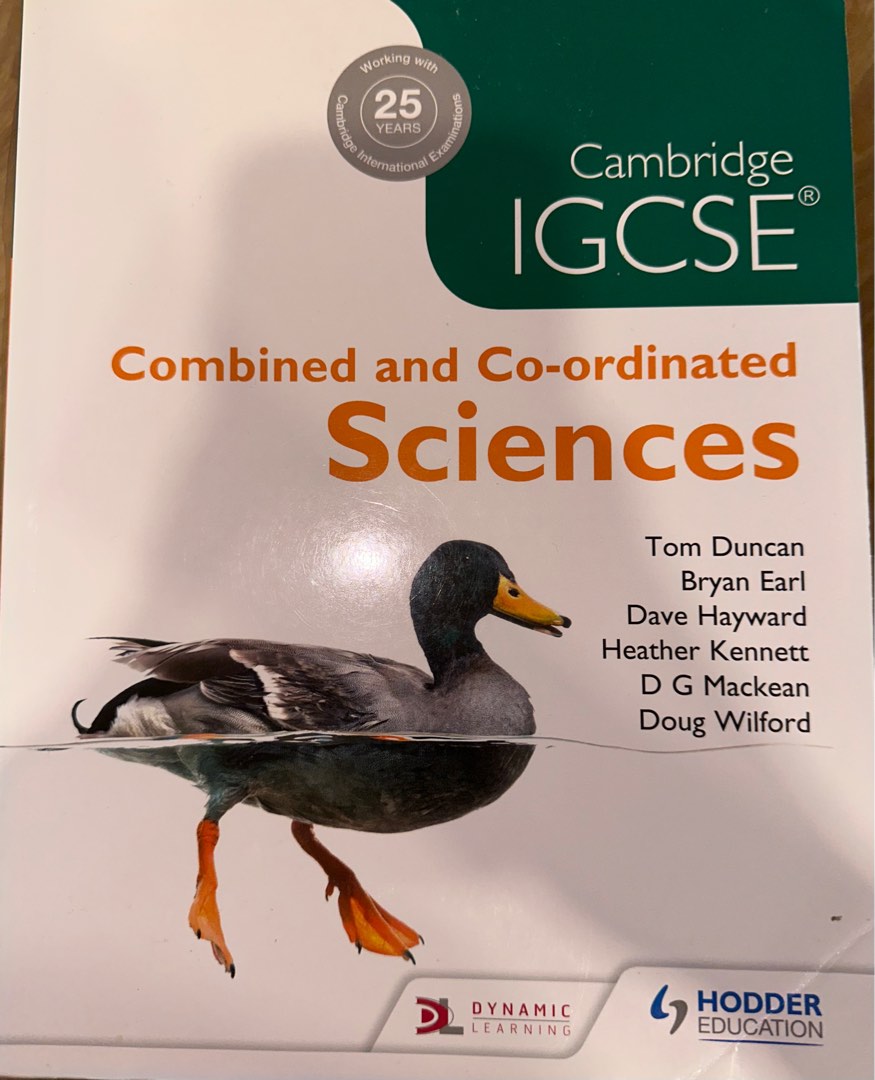 Igcse O Level Combined Science Textbook Coursebook Hobbies And Toys
