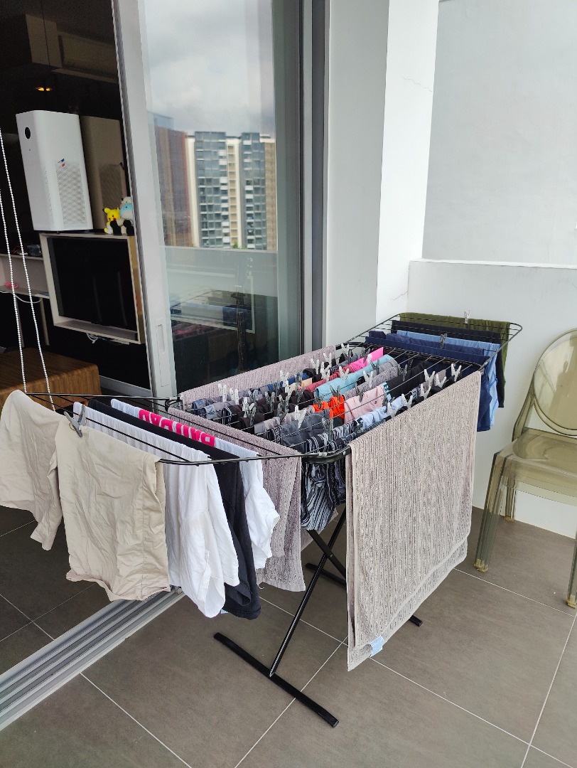 IKEA clothes drying rack, Furniture & Home Living, Home Improvement ...