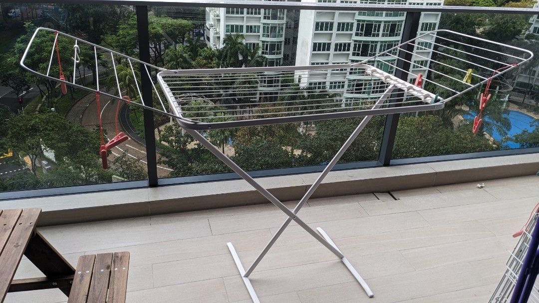 IKEA clothes drying rack, Furniture & Home Living, Home Improvement ...