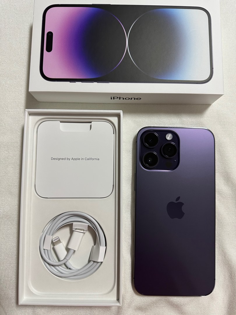 iPhone 14 Pro Max 256GB Deep Purple, Mobile Phones & Gadgets, Mobile Phones, iPhone, iPhone 14 ...