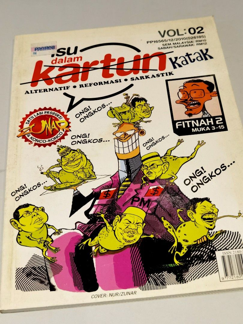 Isu Dalam Kartun Majalah Cartoon Magazine Collections Collectibles Vol 1 Vol 2 Vol 3, Hobbies ...