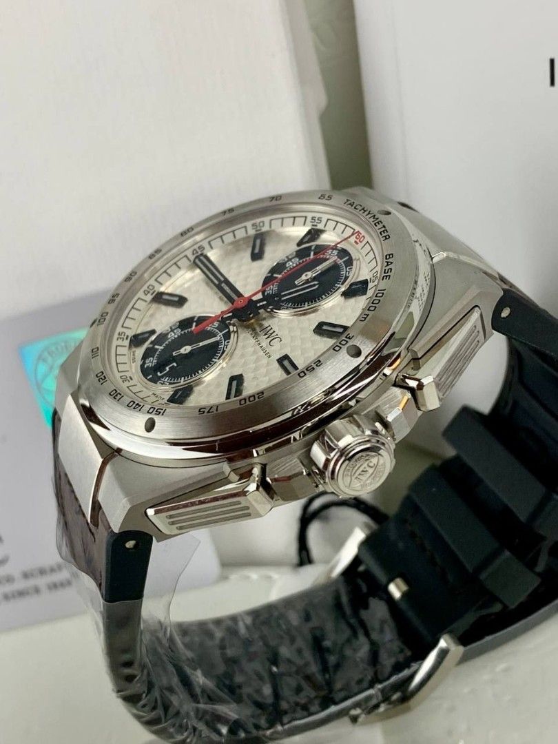 Iwc Ingenieur Chronograph Silver Arrow, Luxury, Watches on Carousell